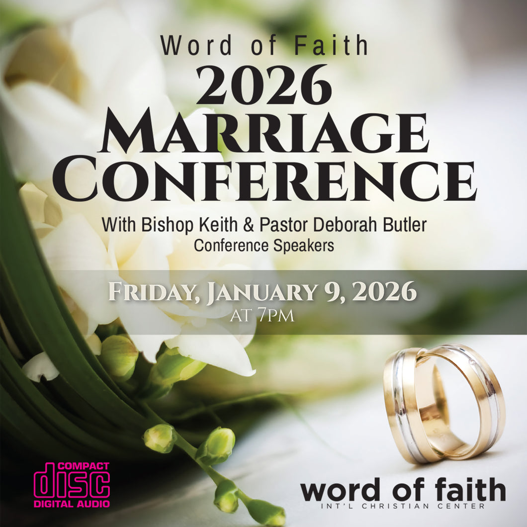 2026 Marriage Conference - Pastor Deborah L. Butler – Word of Faith ...